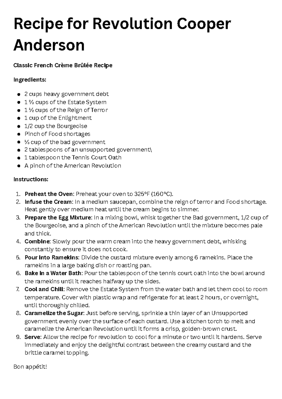 Nike Social Responsibilty - Recipe for Revolution Cooper Anderson ...