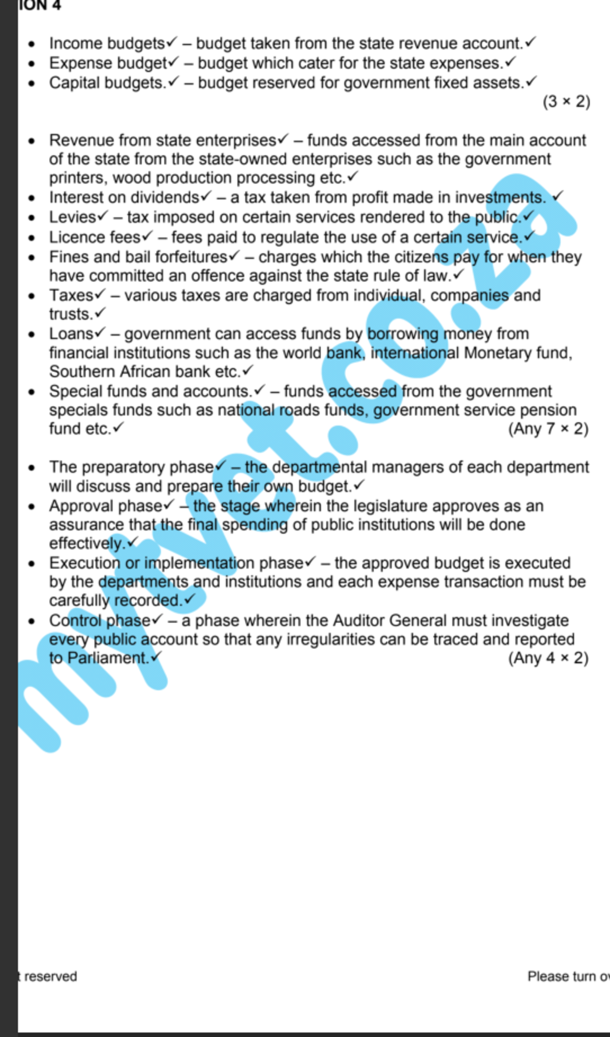 Copy of N1360 - Public Administration N5 MEMO JUNE 2021.pdf - Google Drive - the state Expense ...