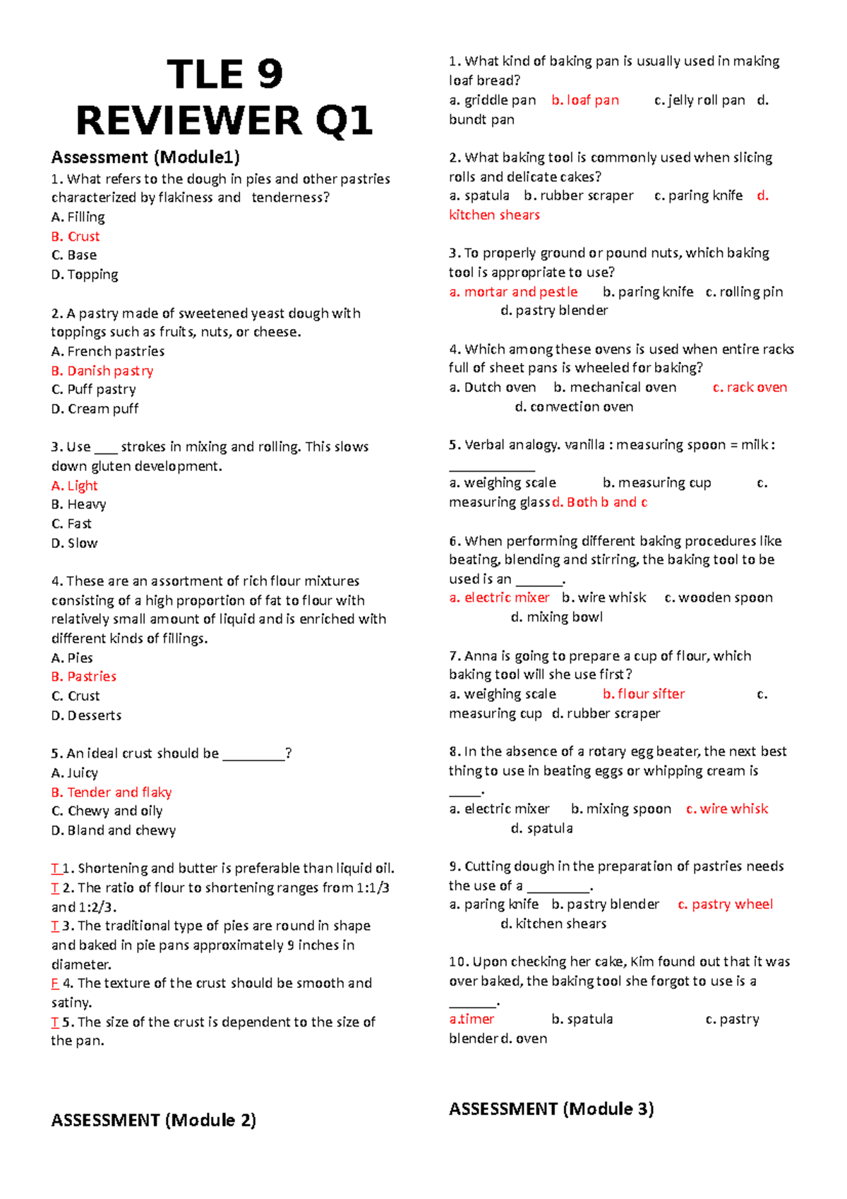 TLE 9 Reviewer Q1 - JUST TRYNA GET PREMIUM DAYS - TLE 9 REVIEWER Q ...