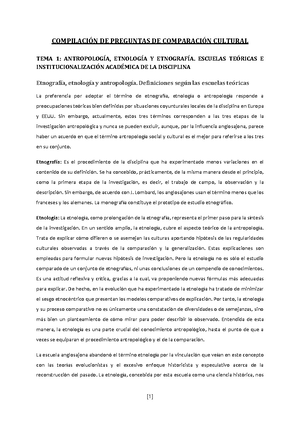 Guia Antropología y Comparacion Cultural 22-23 70023014 2023 - 22 ...