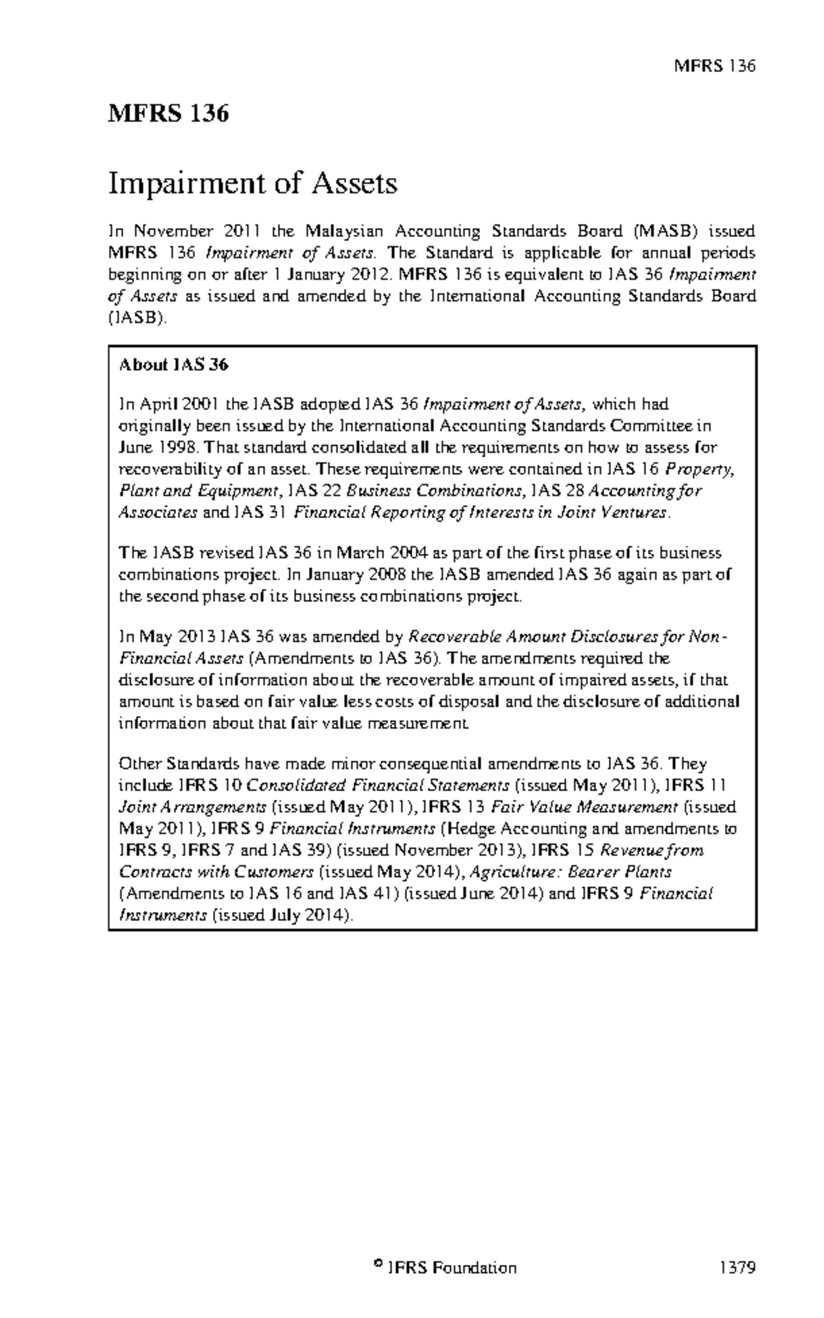 mfrs-136-full-standards-mfrs-136-impairment-of-assets-in-november
