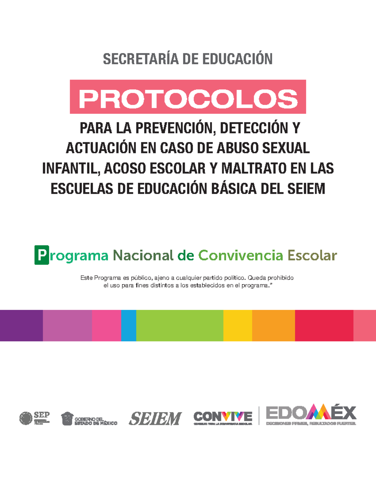 5- Protocolos PARA LA PrevencióN- DeteccióN Y ActuacióN- Seiem - “Este programa es público ...