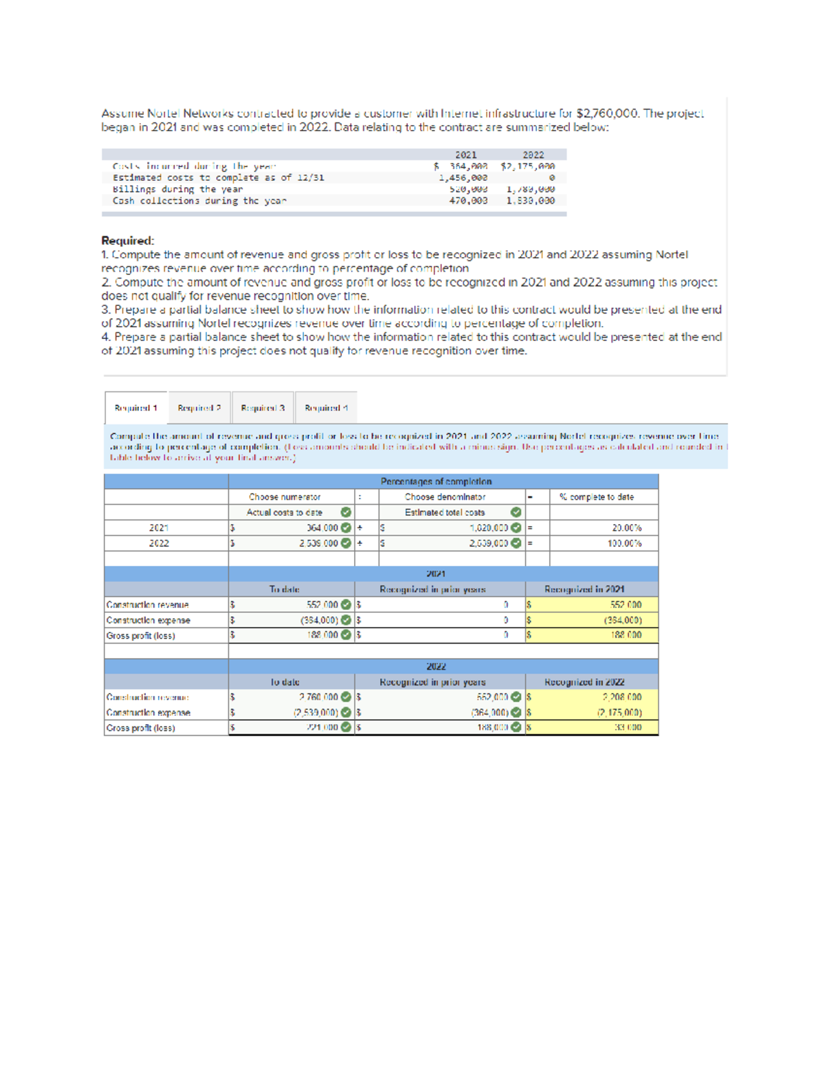 Chp 6 Ex Connect - ACCTG 472 - Studocu
