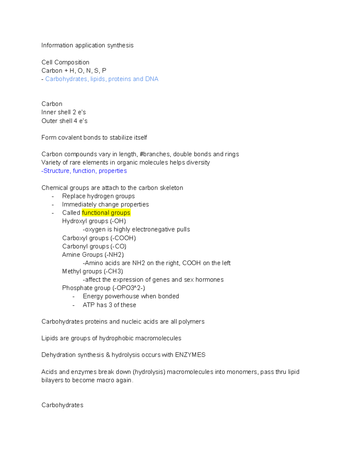 Bio Sci 93 9 29 - Lecture notes on Tro lecture - Information ...