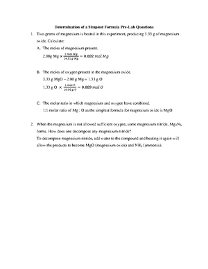 Boiling Point Determination Lab Report - Boiling Point Determination ...