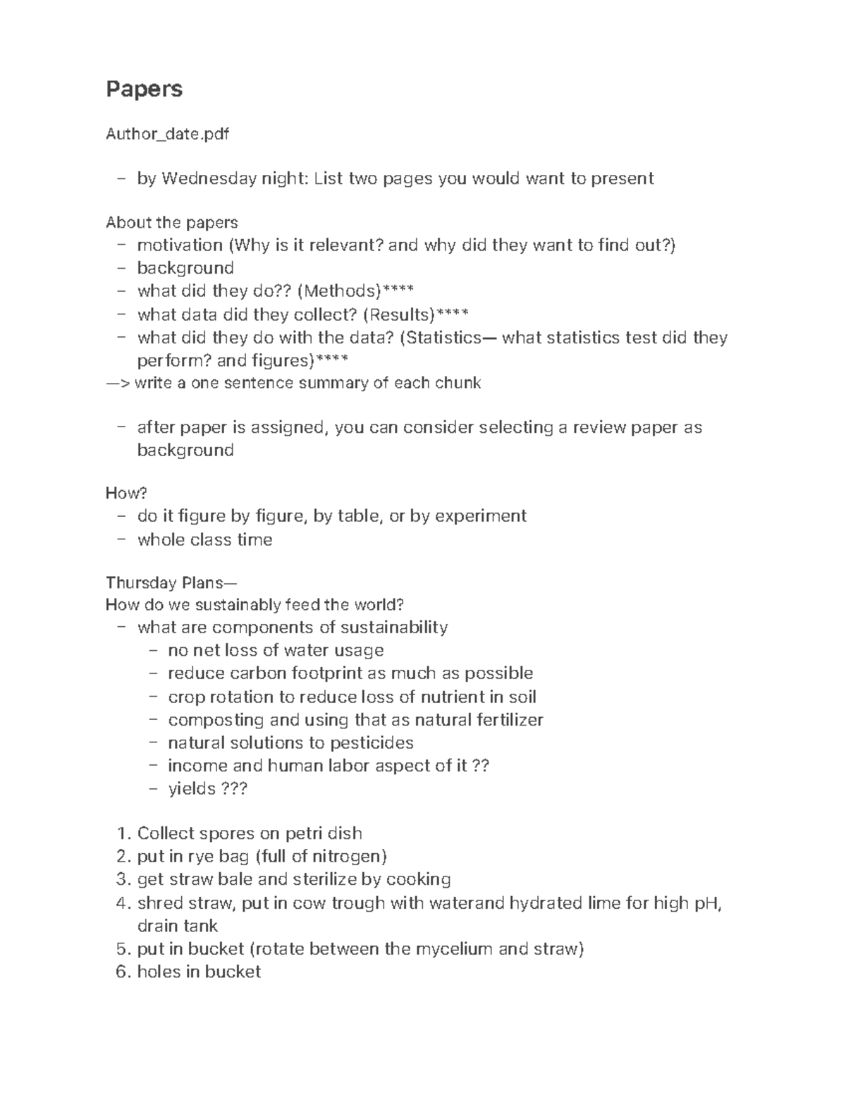 Reading Scientific Papers Guideline - – – – – – – – – – – – – – – – – 1 ...