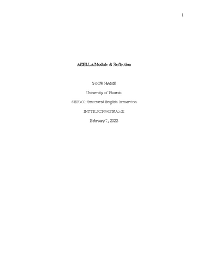 [Solved] What are the similarities and differences between the AZELLA ...