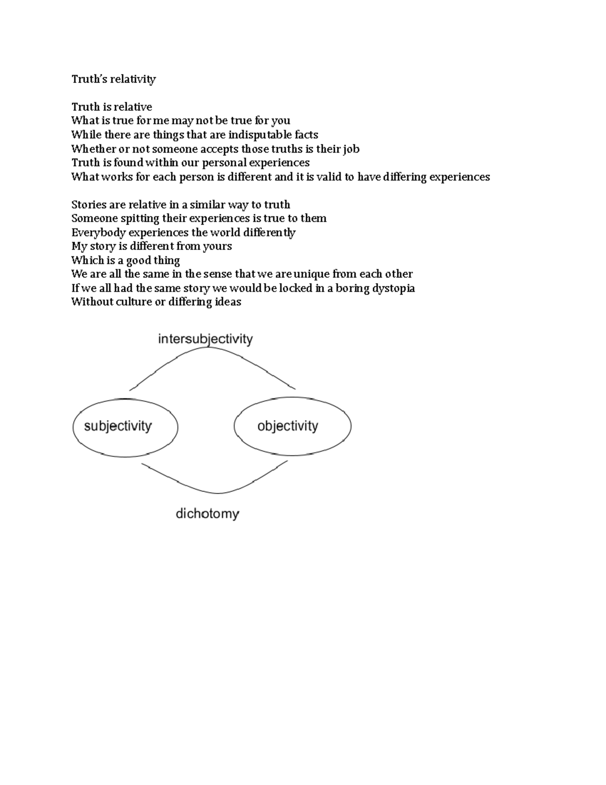 Truth’s relativity - Truth’s relativity Truth is relative What is true ...