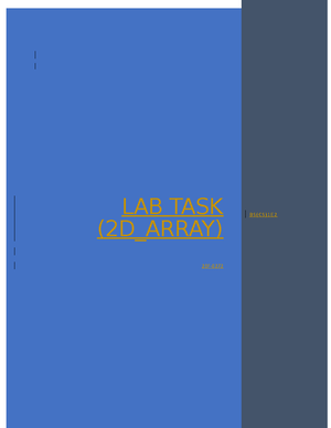 20F-0272 BS(CS)1E2 Lab Task Functions III - using namespace std; int larger() { int count = 0, x ...