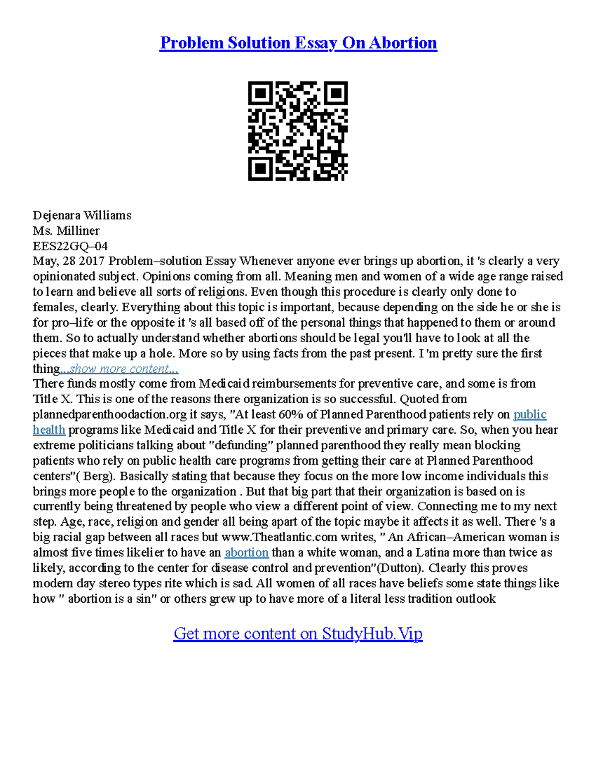 Topics For Problem Solution Essay - Problem Solution Essay On Abortion ...
