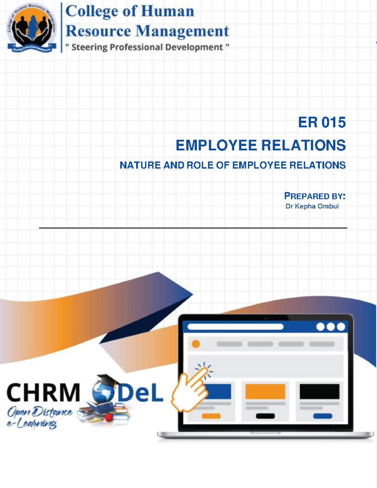 Topic 1 - Lesson 1- Introduction Nature and Role of Employee Relations ...