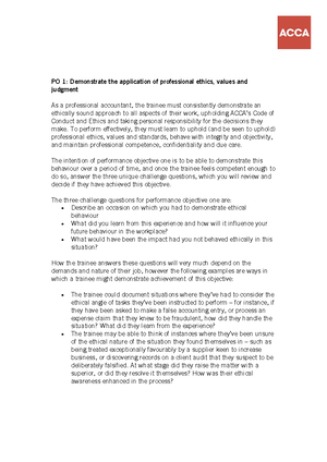 317265585 acca PER Performance Objectives - PER performance objectives ...