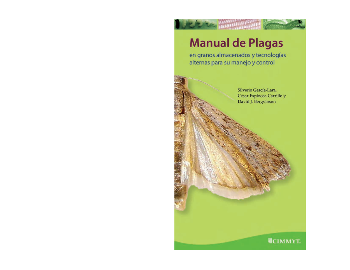 Manualplagas granos almacenados - Manual de plagas en granos ...