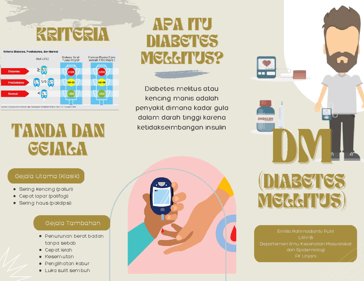 Leaflet Emilia Rahmadianty Putri 41512015 08 DM - DMDM (DIABETES ...
