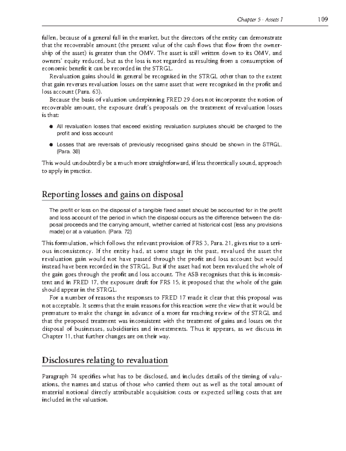Advance financial accounting Part42 - Chapter 5 · Assets I 109 fallen ...