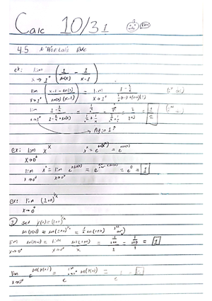 Calc 1 Implicit Differentiation - MTH 1001 - Studocu