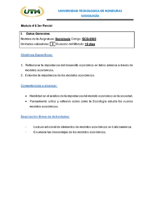 Introduccion A LA Sociologia Mario Posas - INTRODUCCIÓN A ...