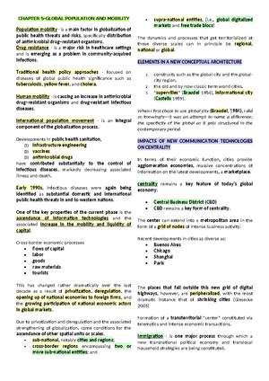 Chapter 2 - Global Economy - CHAPTER II: GLOBAL ECONOMY Lesson I Causes ...