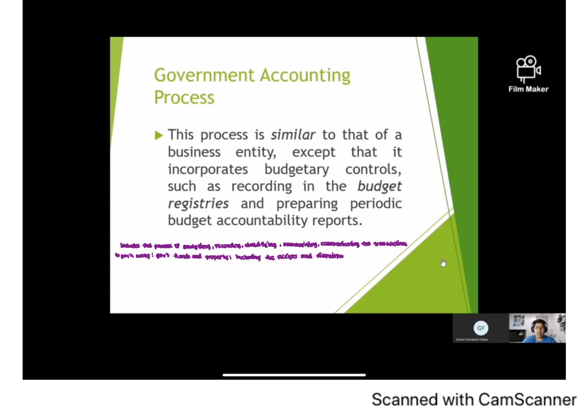 Government Accounting Process Includes The Process Of Analyzing Recording