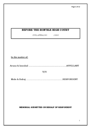 DPC 1 notes - DPC - **Notes: Letter for obtaining permission from ...