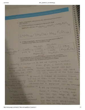Experiment 4 Worksheet - DATA COLLECTION Color Absorption by a Cobalt ...