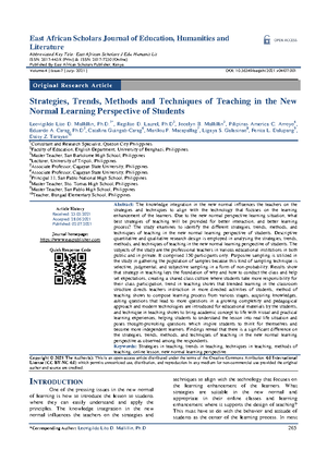 Unit Foundations and Characteristics of Learner-Centered Teaching - This transformation ensures ...