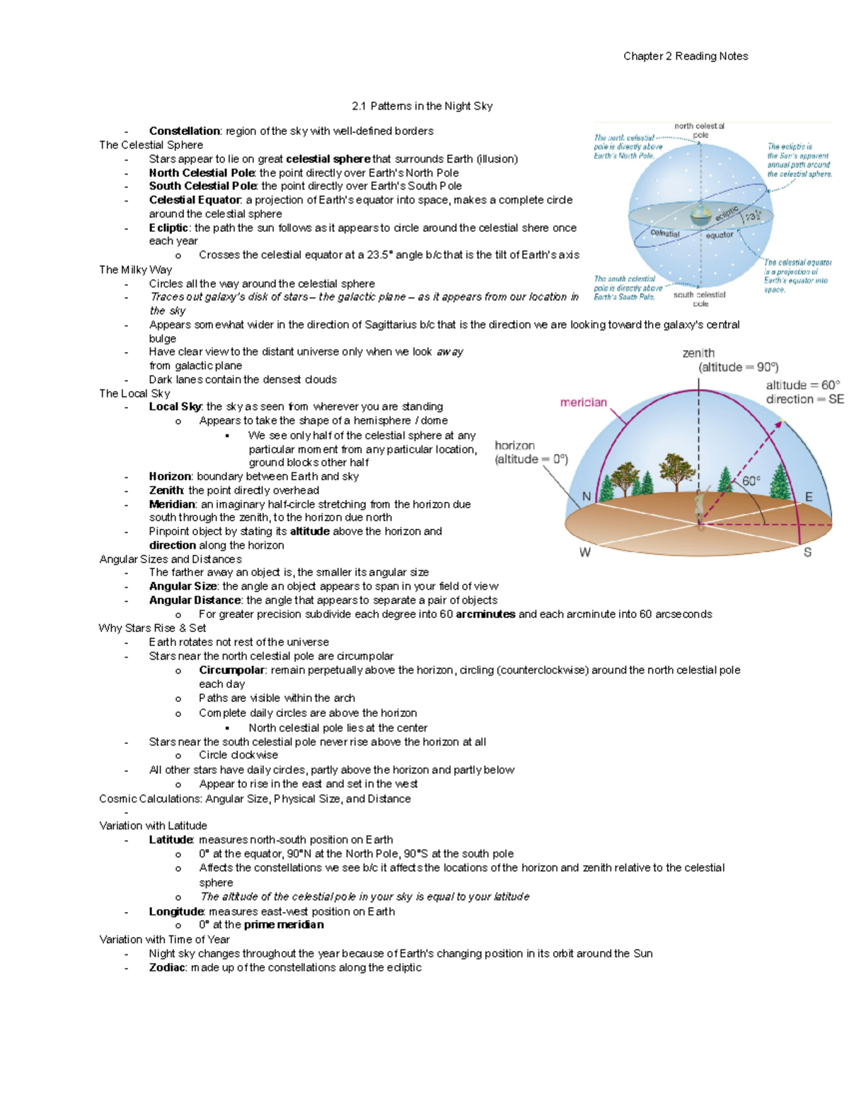 2-Discovering the Universe for Yourself - ISP 205 - MSU - Studocu