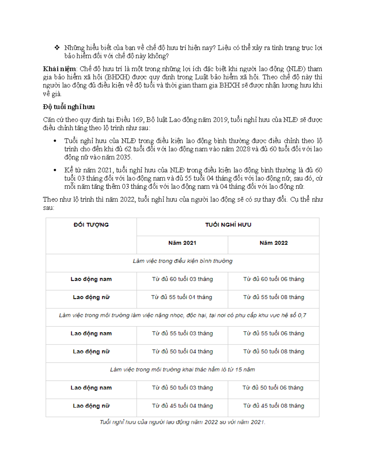 Bài thảo luận nhóm KTBH - bài thảo luận môn KTBH - Những hiểu biết của ...
