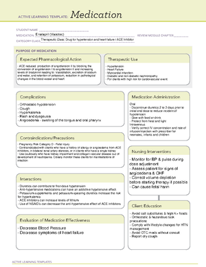 Med Card- Ancef - Drug Card - ACTIVE LEARNING TEMPLATES Medication ...