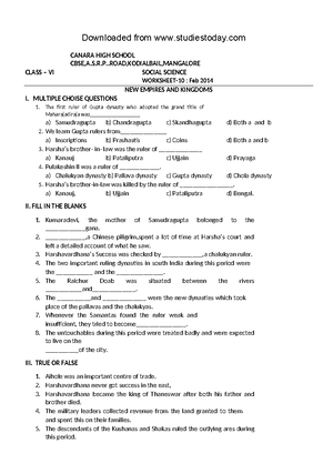 Grade 7 on equality worksheet - KOTHARI INTERNATIONAL SCHOOL, NOIDA ...