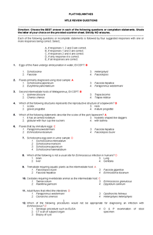 Stool Microscopic Examination - 1. DIRECT FECAL SMEAR Direct fecal ...