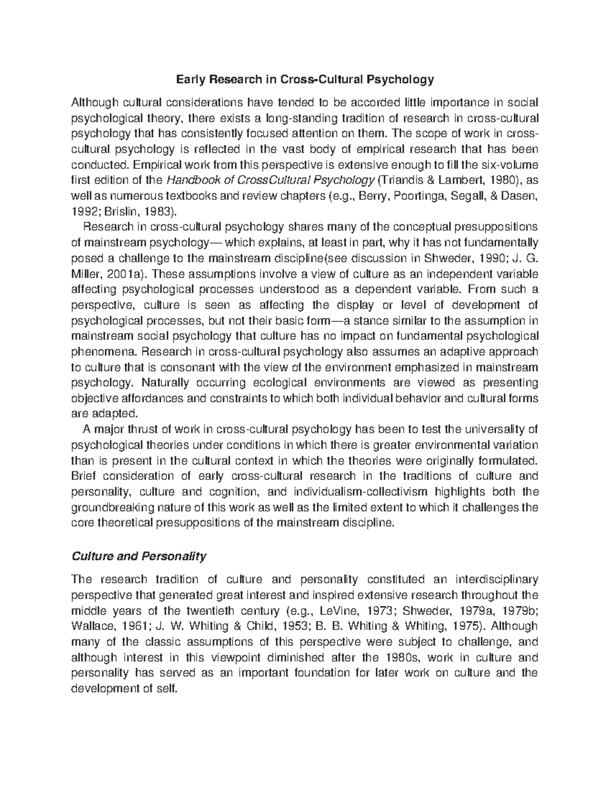 Cultural-Perspectives Lesson 2 - Early Research in Cross-Cultural ...