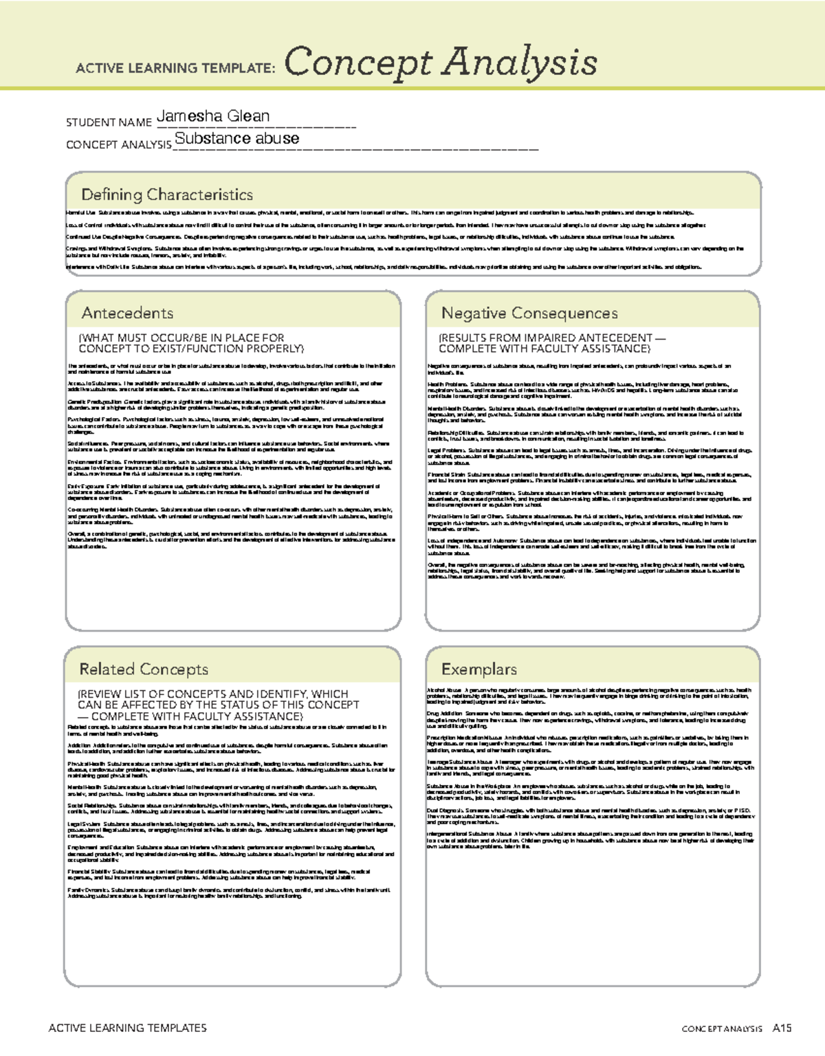 ALT-Concept Analysis SA - ACTIVE LEARNING TEMPLATES CONCEPT ANALYSIS A ...