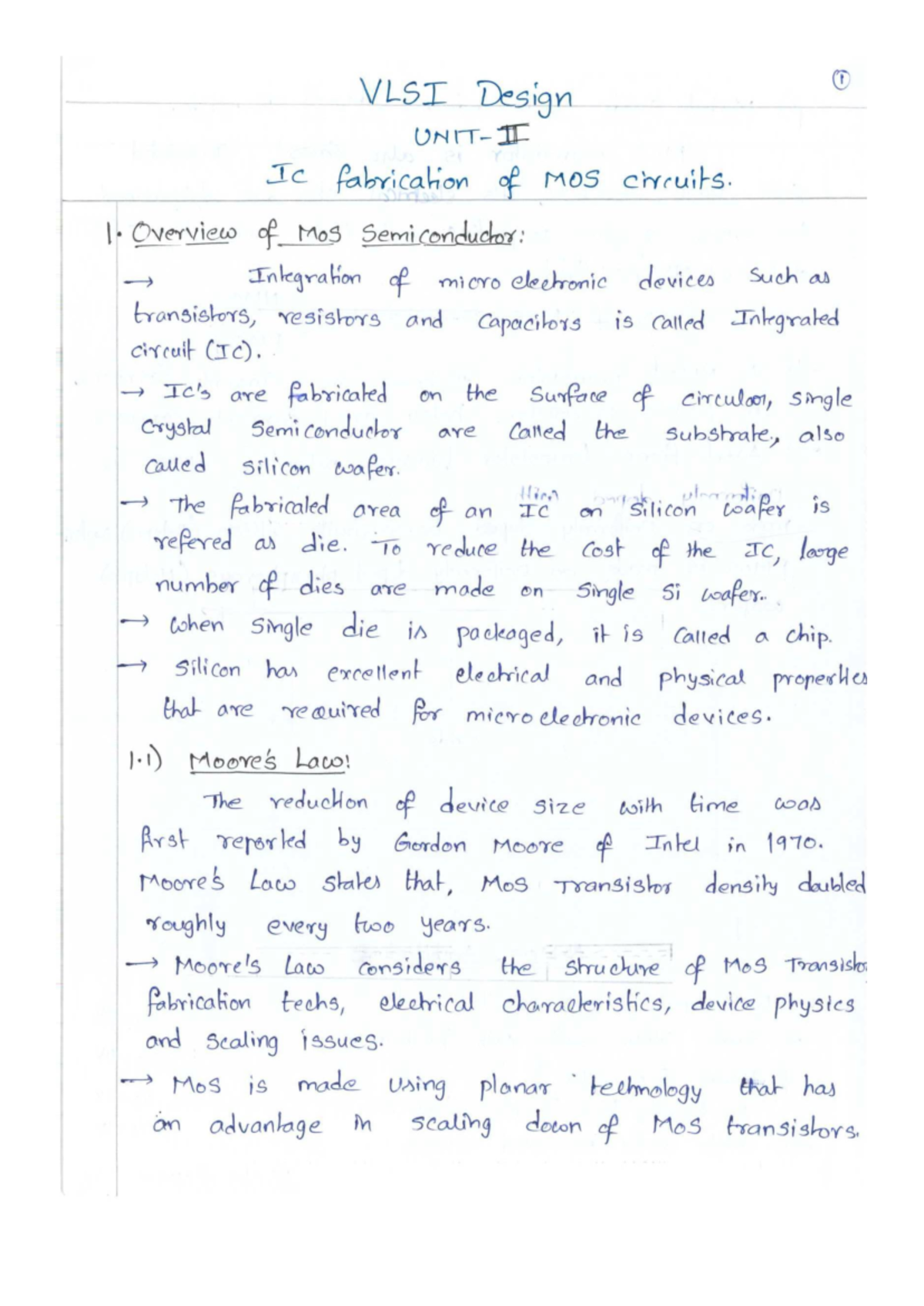 VLSI UNIT 2 - VLSI IC (Integrated Circuit) fabrication is a complex process that involves - Studocu