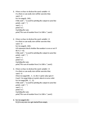 EET207 3.3 Assignment - import matplotlib as plt import pandas as pd Read the company_sales_data ...