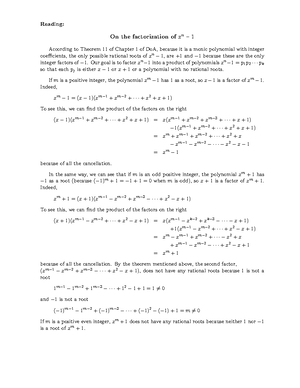 300F07HW10C - HWs given in class for Math 300, Carl Cowen courses ...