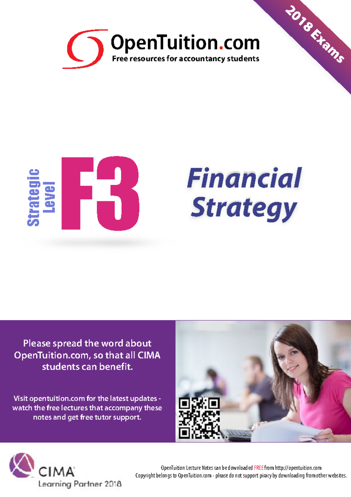 CIMA F3 Notes 2018 - FOR ALL BUSINESS STUDENTS - OpenTuition Free ...