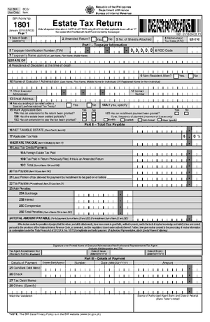 BIR Form 2306 - Republic of the Philippines Department of Finance ...