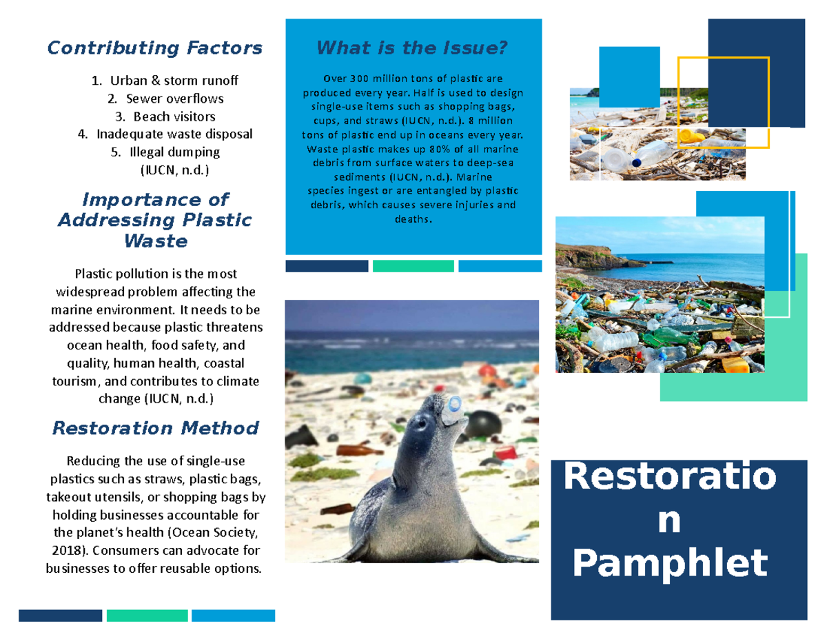 Restoration Pamphlet - Contributing Factors Urban & storm runof 2 ...