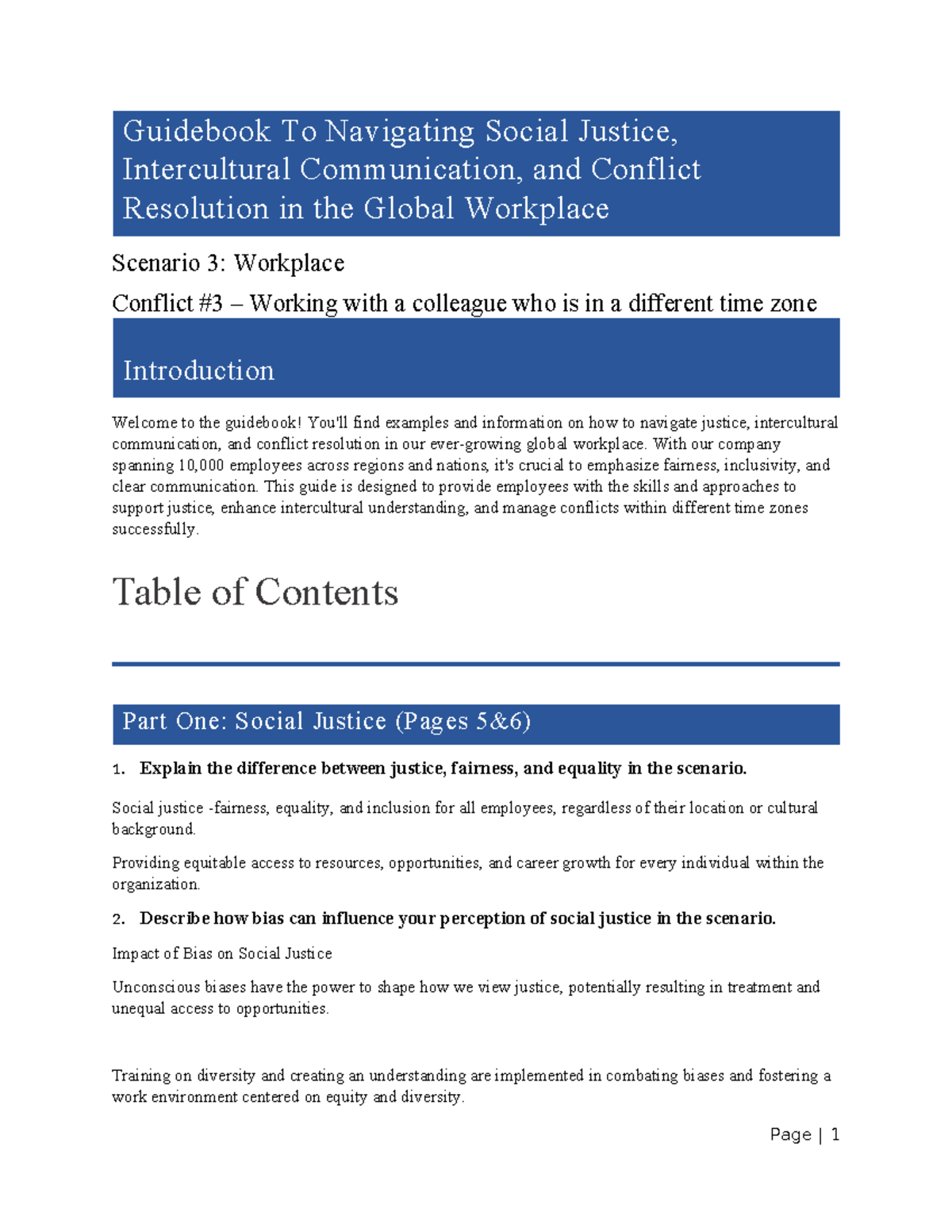 CA 105 Project Guidebook - Guidebook To Navigating Social Justice ...