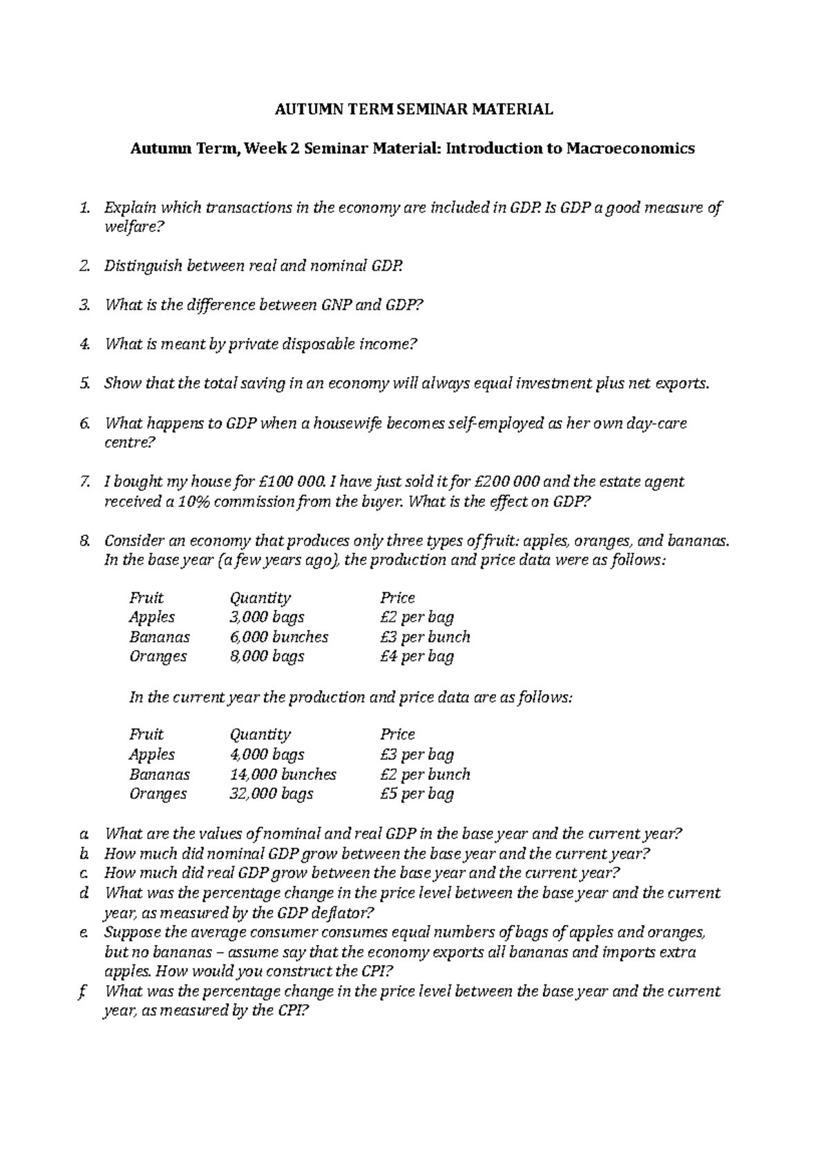 EC502 Autumn Seminar Questions Week 2 8 AUTUMN TERM SEMINAR MATERIAL ec502-autumn-seminar-questions-week-2-8-autumn-term-seminar-material