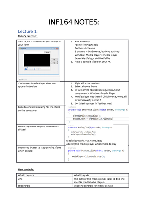 INF164 Study Guide 2022-v3 - Study Guide Department of Informatics ...