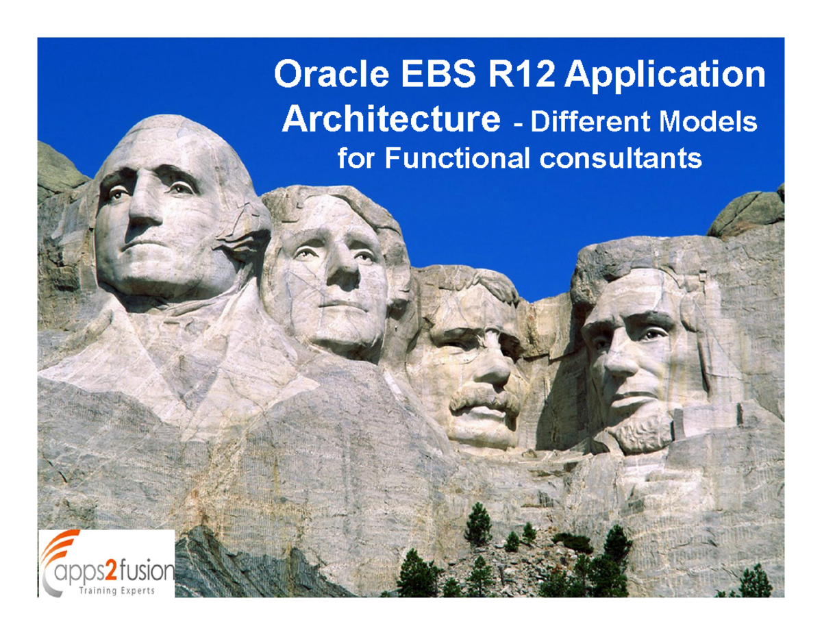 Oracle EBS R12 Application Architecture for Functional ( PDFDrive ...