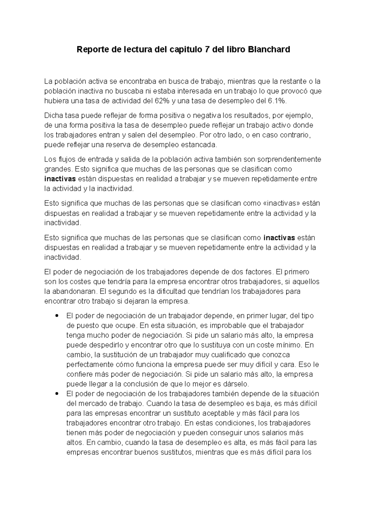 Reporte de lectura macro - Reporte de lectura del capitulo 7 del libro ...