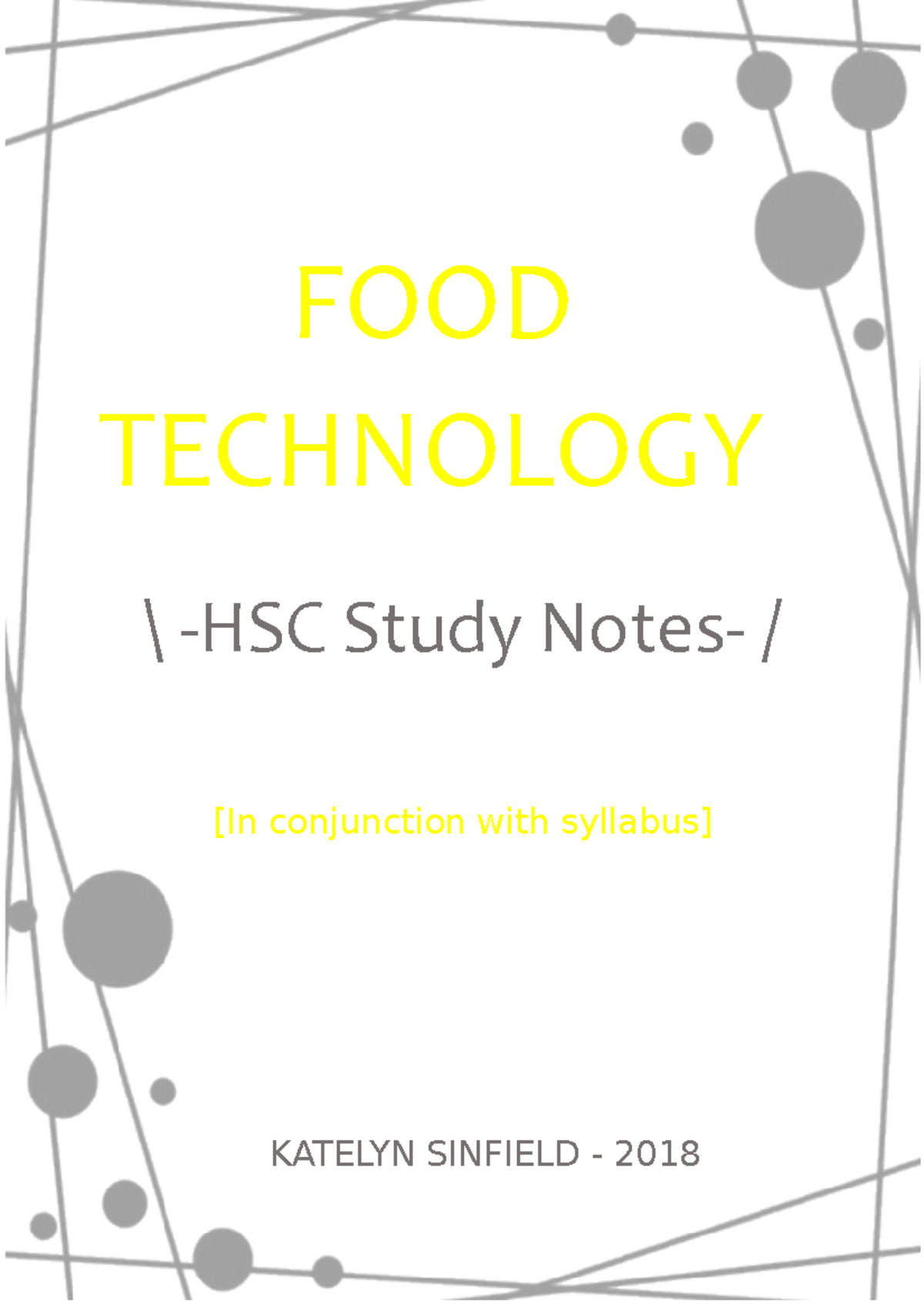 Australian Food Industry Notes - Studocu