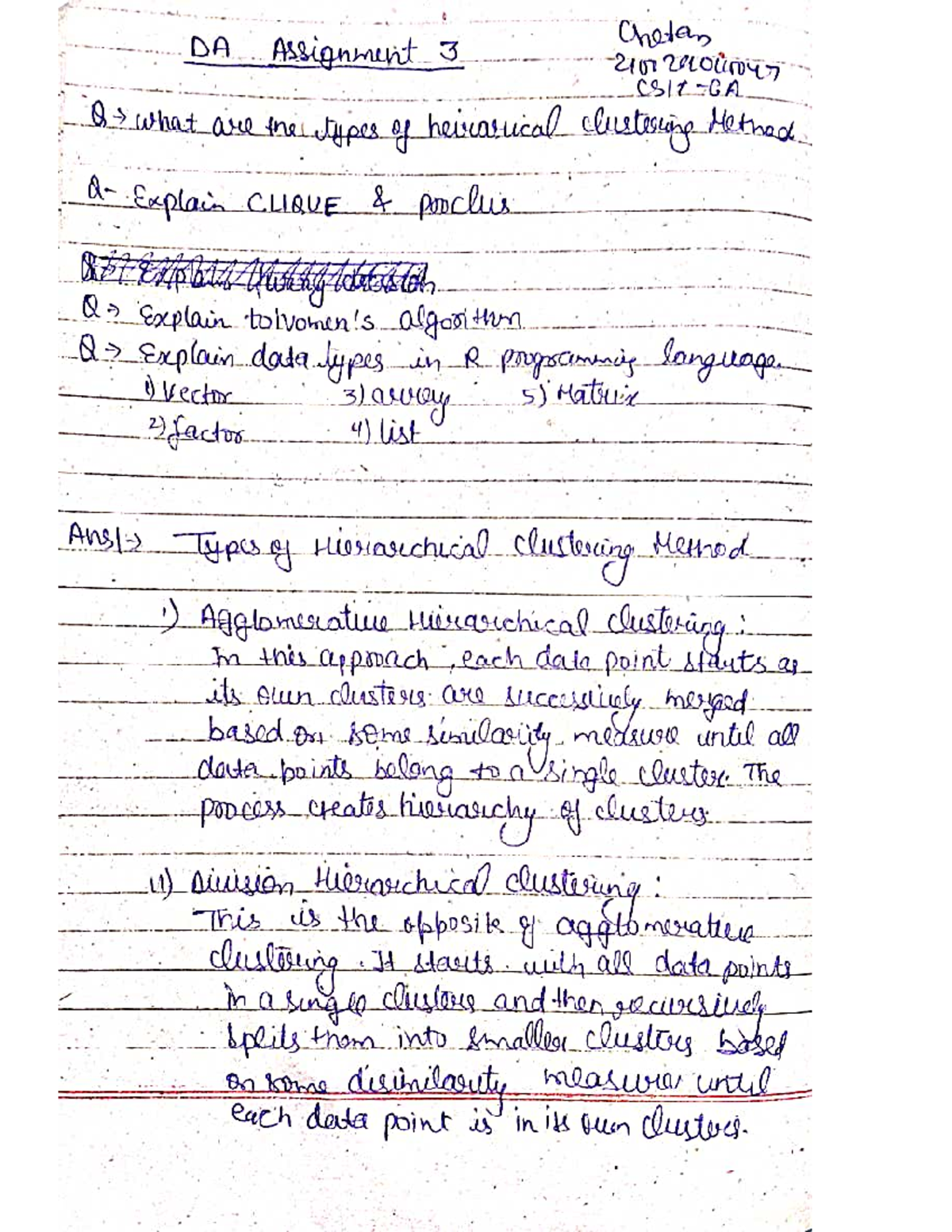 Da as 3 - abmasmdkmasd - Btech - Studocu