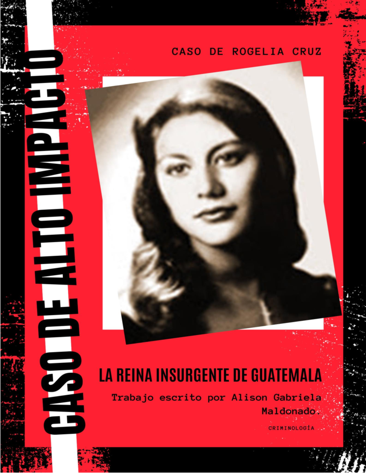 Análisis caso de alto impacto - Introducción. El caso de Rogelia Cruz ...