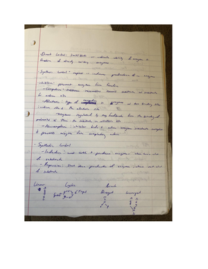 Studocu Upload 1 bio 1 - typed biology lecture notes - Properties of ...