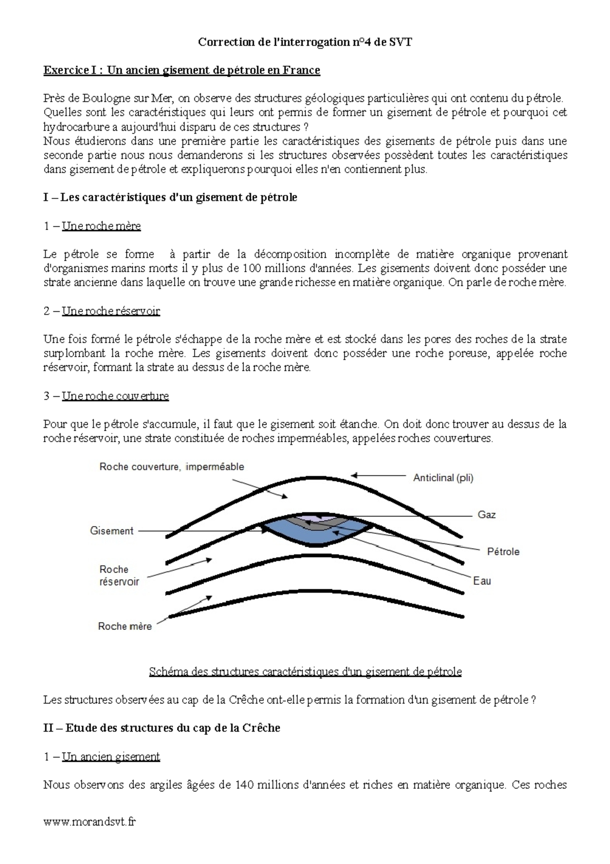 Exercices Svt Géologie Corrigés – WWFJOO