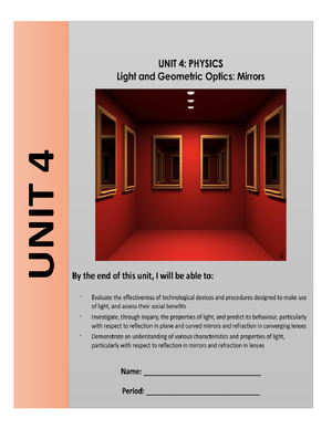 SNC2P - A lil paragraph - Studocu